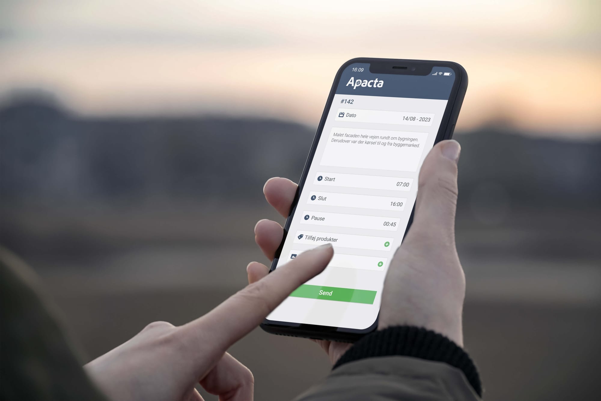 Overblik - Ordrestyring og Kvalitetssikring til Håndværkere - Apacta.com