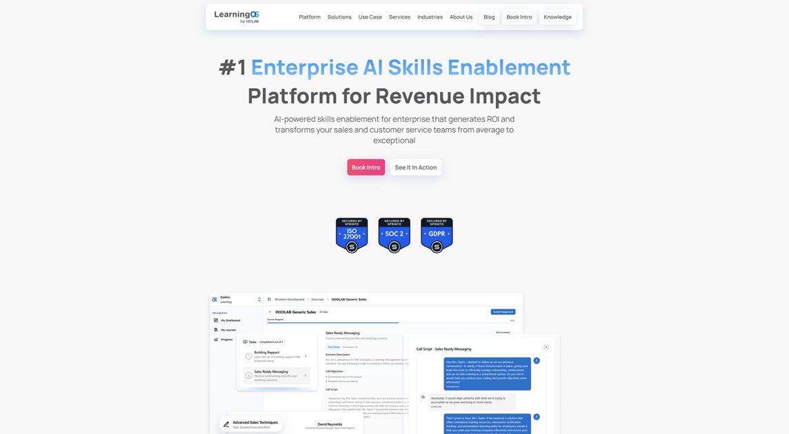 Skill Quotient AI I #1 Enterprise AI Skills Enablement Platform for ...