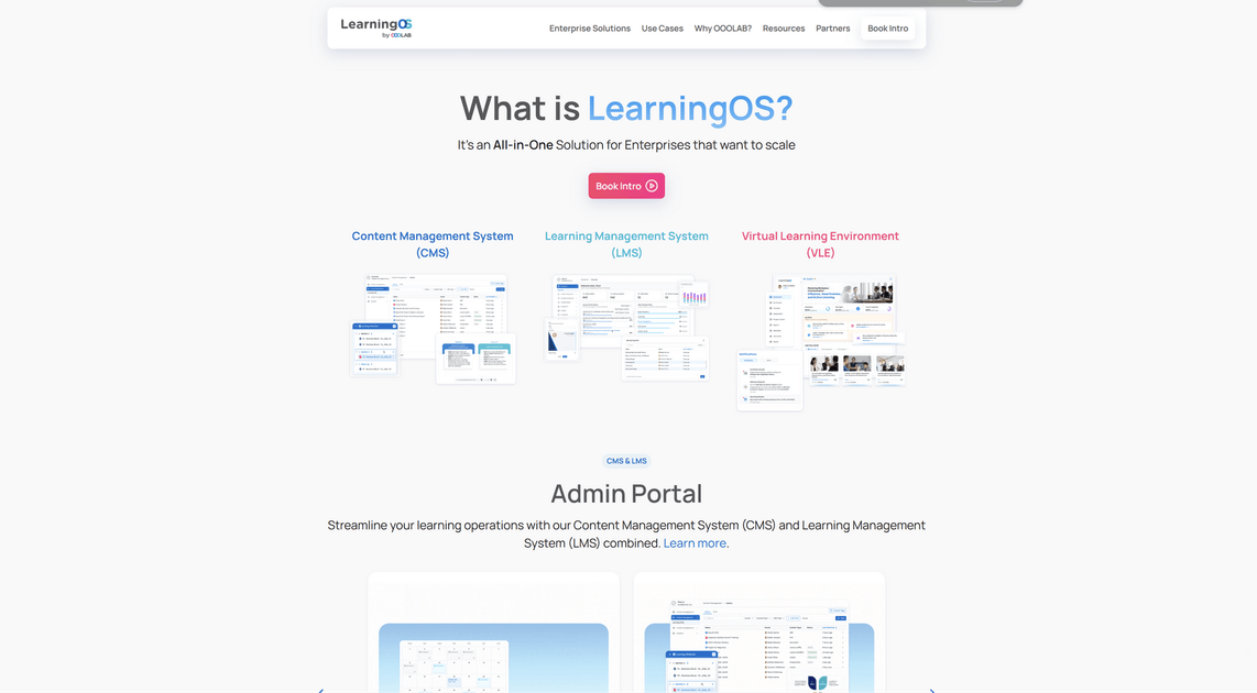 What is LearningOS, a hybrid learning Entperise LMS