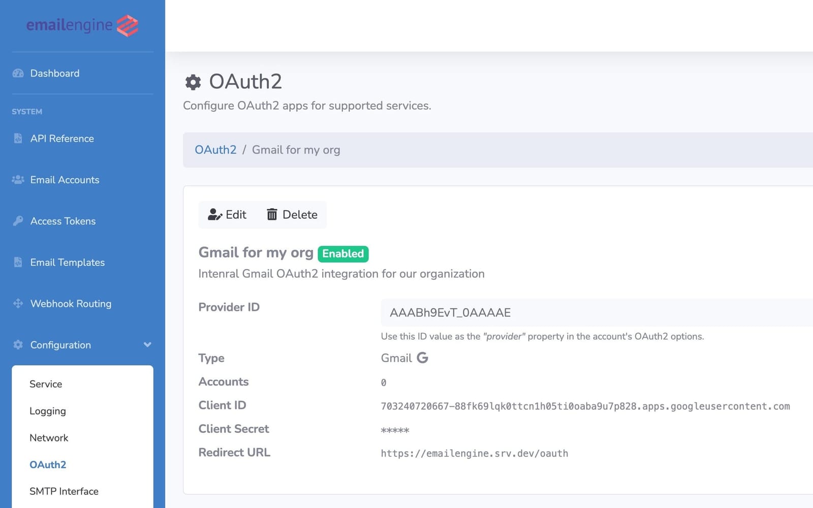 EmailEngine Email API