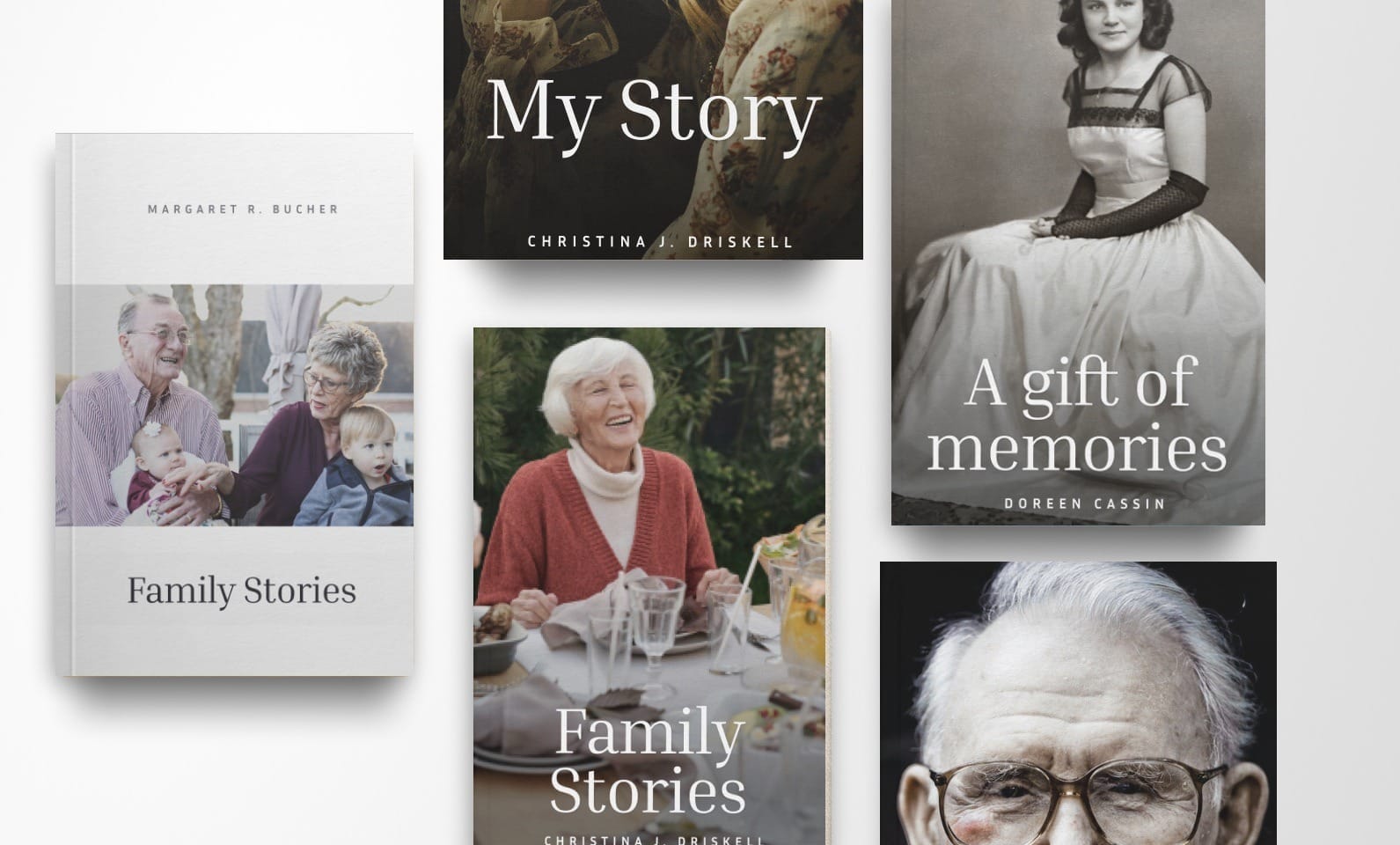 A life story in a beautiful book , powered by an AI biographer