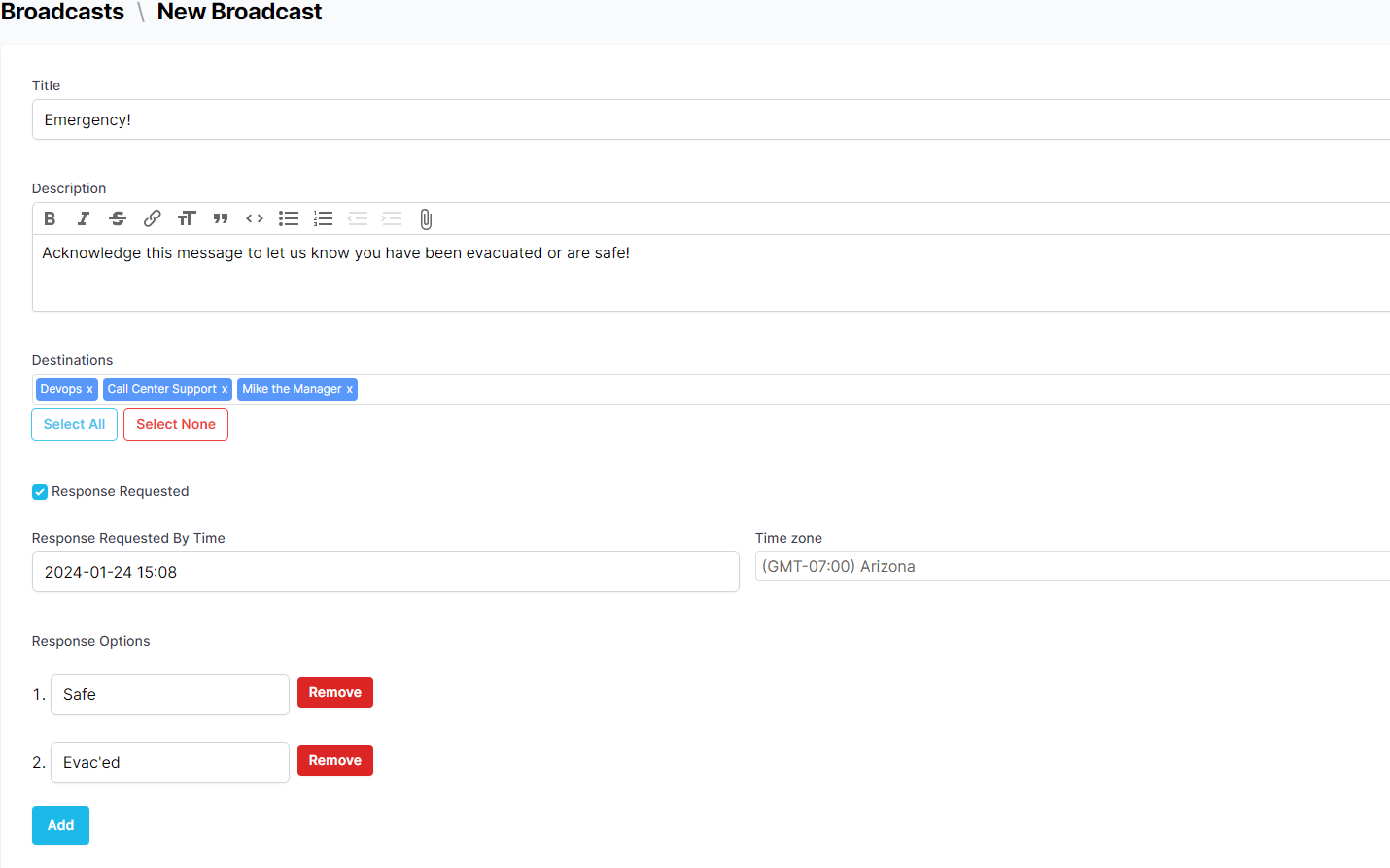 Features | PagerTree